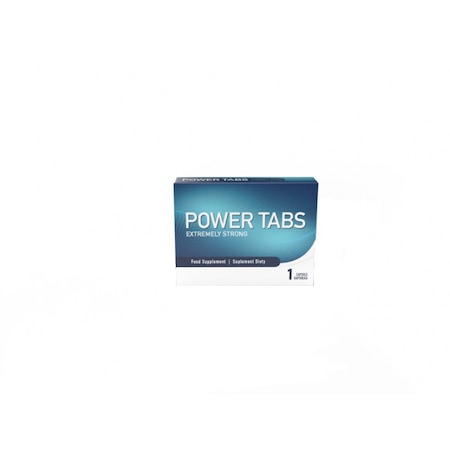 Capsule Power Tabs, pentru erectie ferma si durabila, 1 buc - eMAG.ro