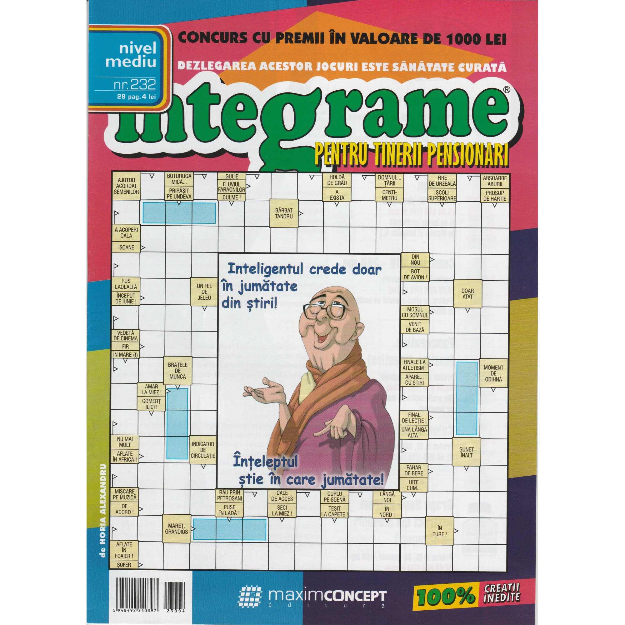 Integrame pentru pensionari 232, nivel mediu - eMAG.ro