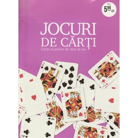 Jocuri de carti - carte cu pahet de carti de joc - eMAG.ro