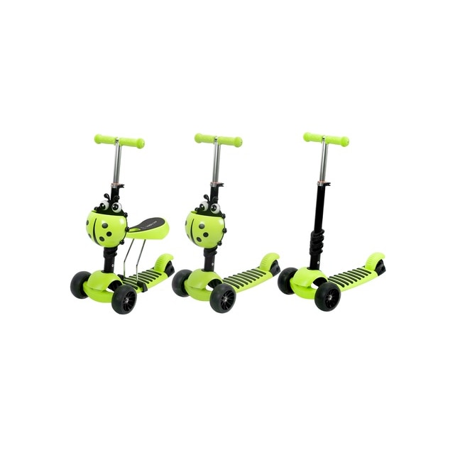 Scuter cu trei roti, Merystyle, Verde - eMAG.ro