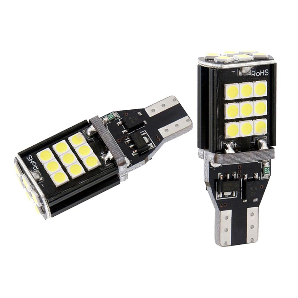 Set 2 x Becuri auto LED SMD, T 15 15W, Canbus - eMAG.ro