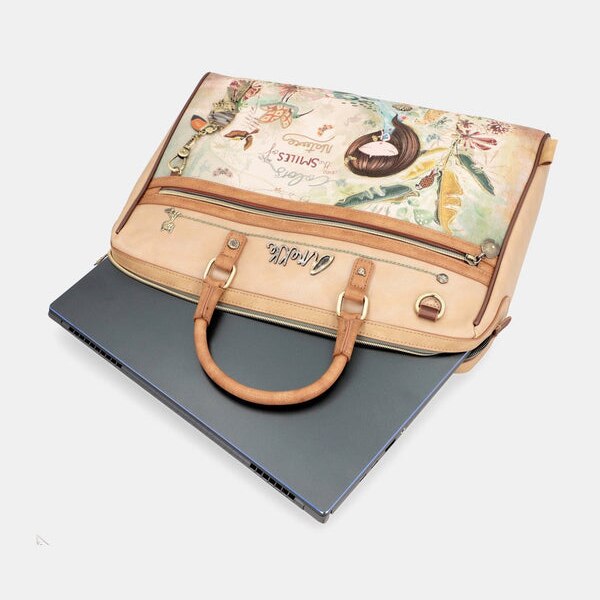Geanta dama laptop 41/31/10cm, bej, 36706 112, Anekke - eMAG.ro