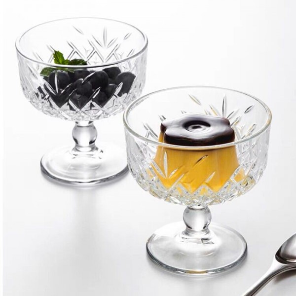 Set 2 cupe pentru inghetata si desert, Timeless, 270 ml - eMAG.ro