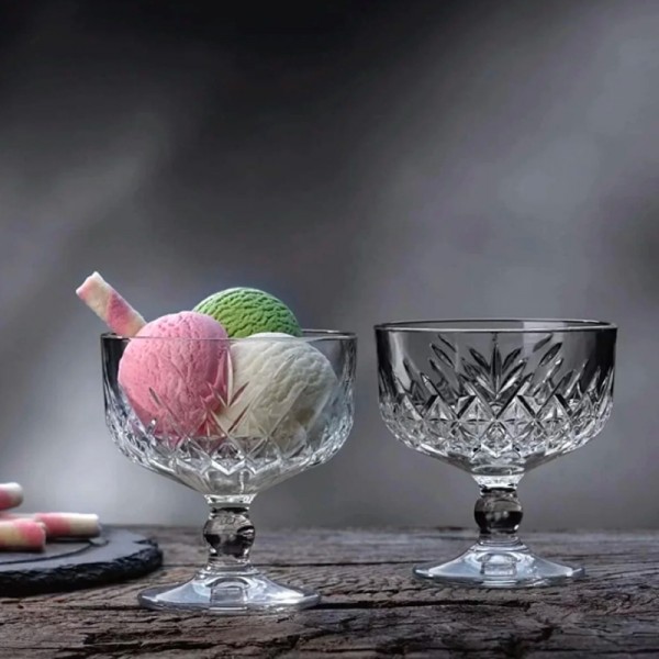 Set 2 cupe pentru inghetata si desert, Timeless, 270 ml - eMAG.ro