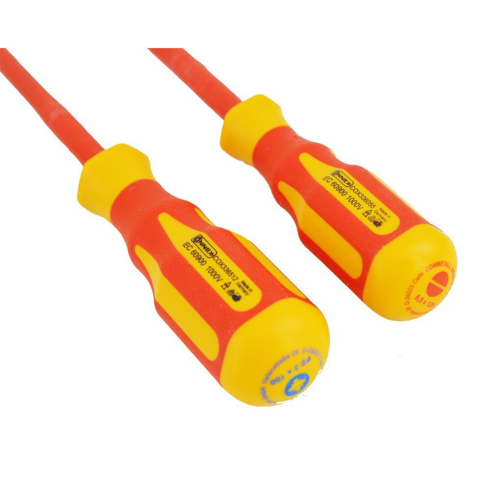 Set 7 surubelnite electrician, VDE, 1000V, Made in Germany, Connex ...