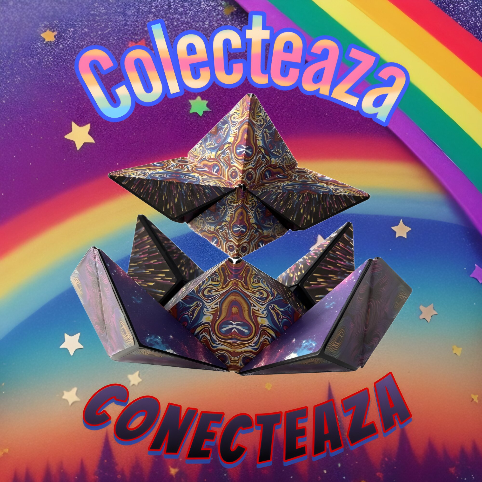 Jucarie cub interactiv magnetic, Geometrie tridimensionala, Tip cub ...