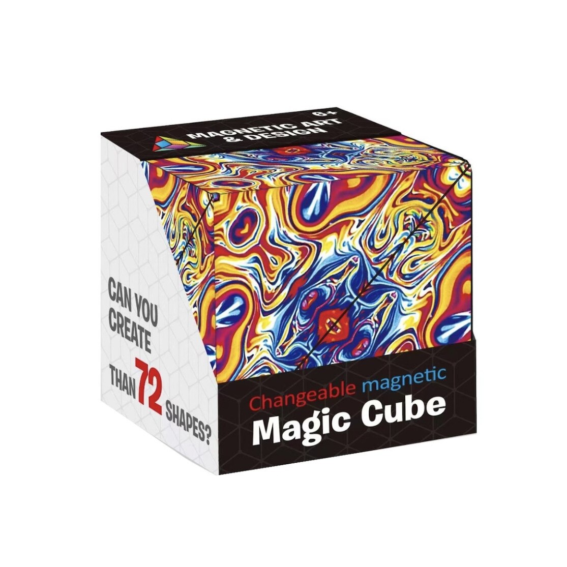 Jucarie cub interactiv magnetic, Geometrie tridimensionala, Tip cub ...