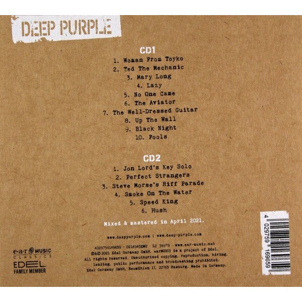 Deep Purple: Live In London 2002 (digipack) [2CD] - eMAG.ro
