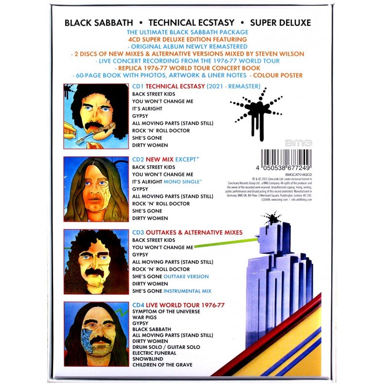 Black Sabbath: Technical Ecstasy (Super Deluxe) [4CD] - eMAG.ro