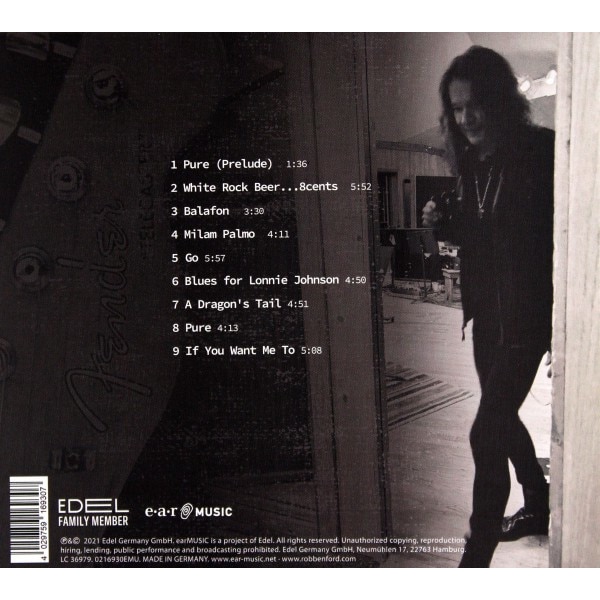 Robben Ford: Pure (digipack) [CD] - eMAG.bg