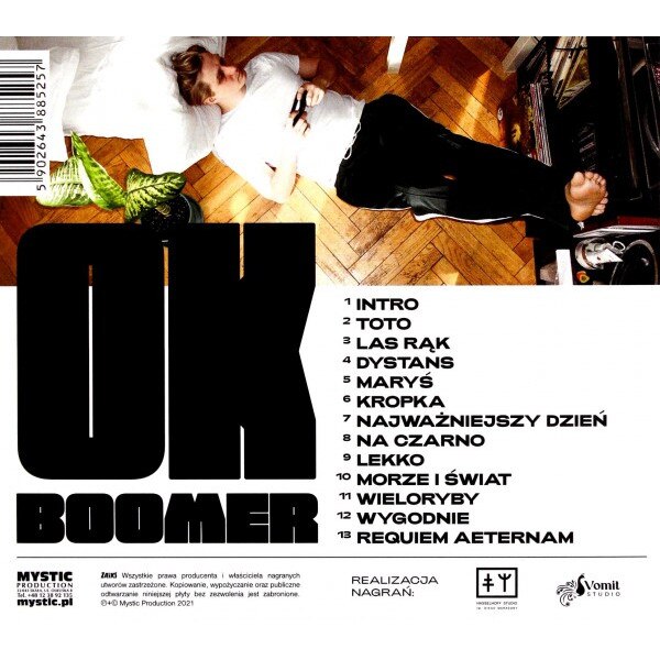 Patryk Pietrzak: OK Boomer (digipack) [CD] - eMAG.bg