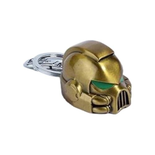 Breloc Warhammer 40K - Casca Space Marine MKVII, Semic, Metal, 5 cm ...