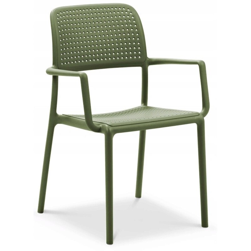 Scaun de gradina/restaurant, Nardi, Polipropilena, 86x58.5x59 cm, Verde ...