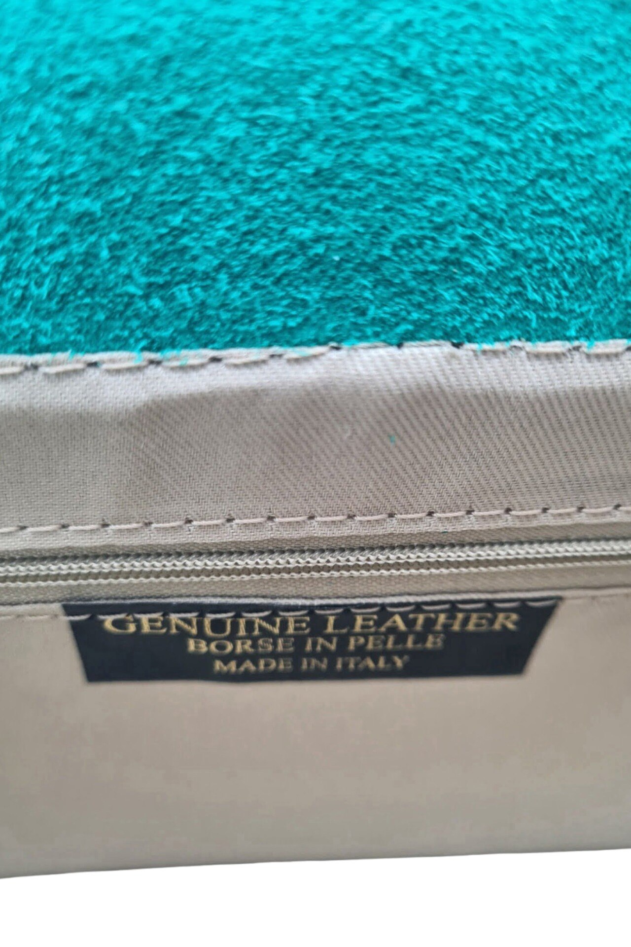 Geanta dama piele naturala, Belle Monique JE16, turcoaz - eMAG.ro