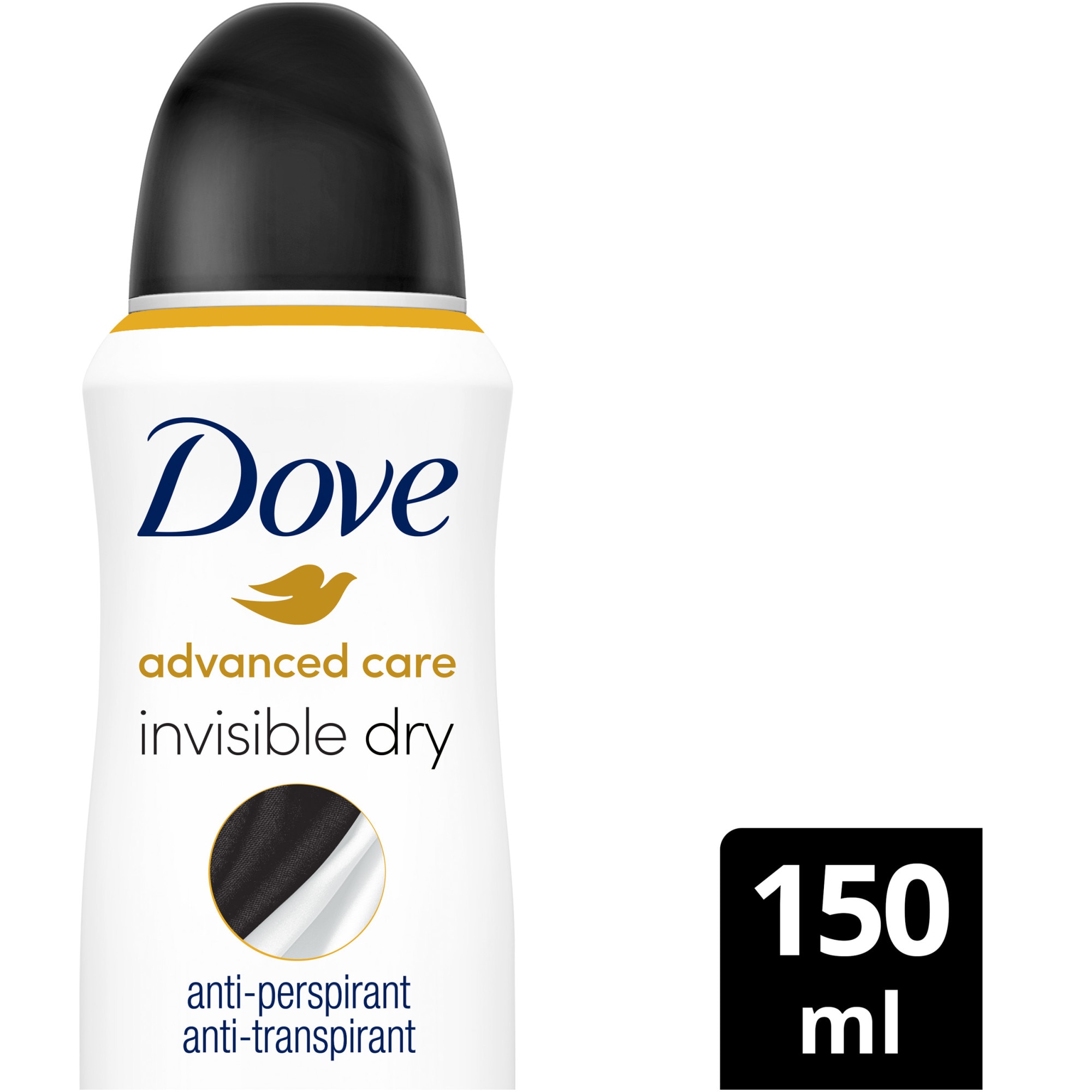Deodorant Dove Advanced Care Spray Invisible Dry, 150 ml - eMAG.ro