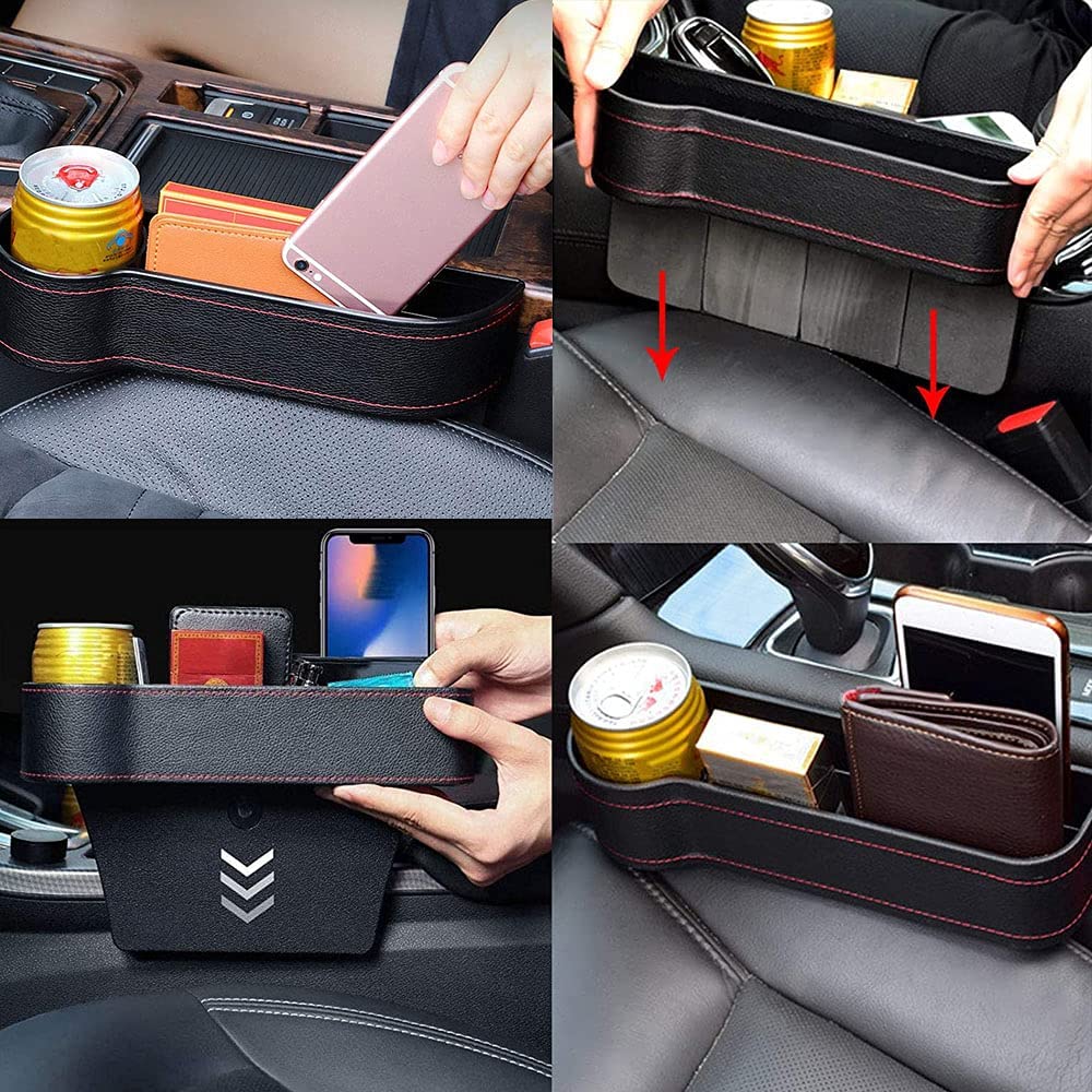 Suport auto depozitare, ComResi, piele PU, Negru - eMAG.ro