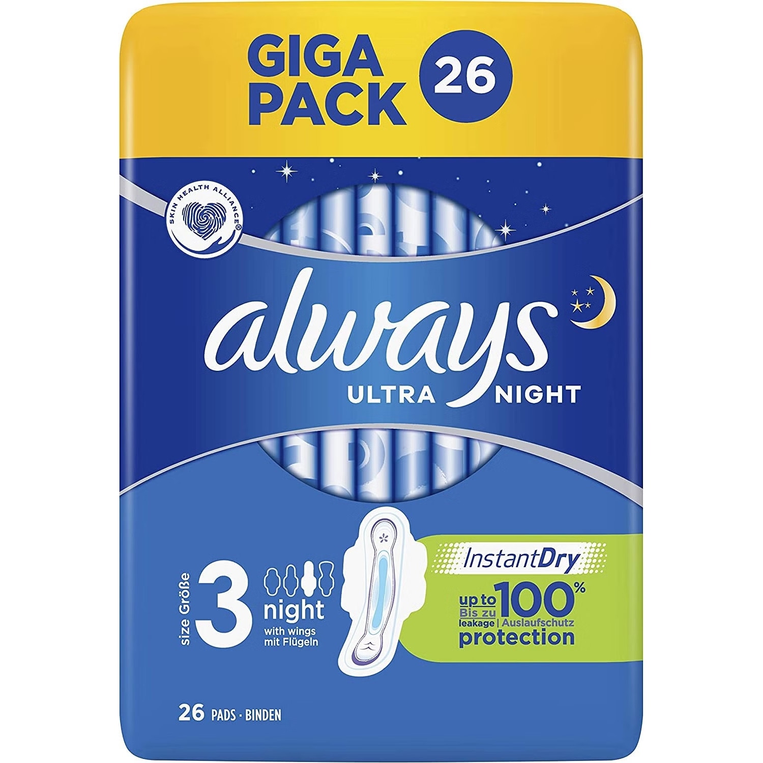 Absorbant Always Ultra Night, 26 buc - eMAG.ro