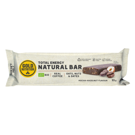 Baton energizant cu mocha si alune de padure Bio Natural Bar ...