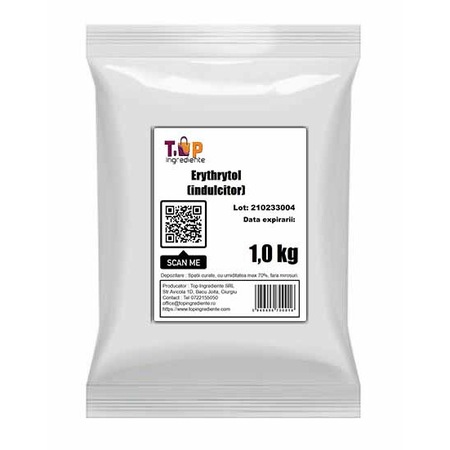 Indulcitor, Eritritol Natural, Inlocuitor Zahar, Zero Calorii, Punga 1 ...