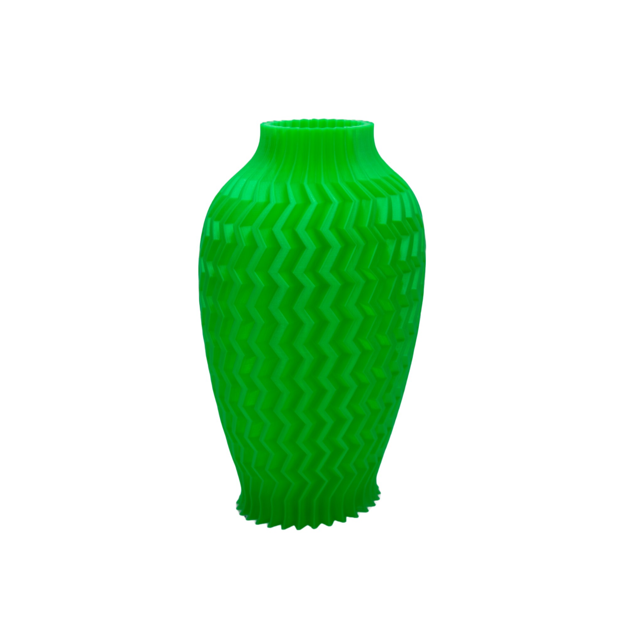 Vaza Decorativa print 3D Green lightining 24 cm Fabricat in Romania ...