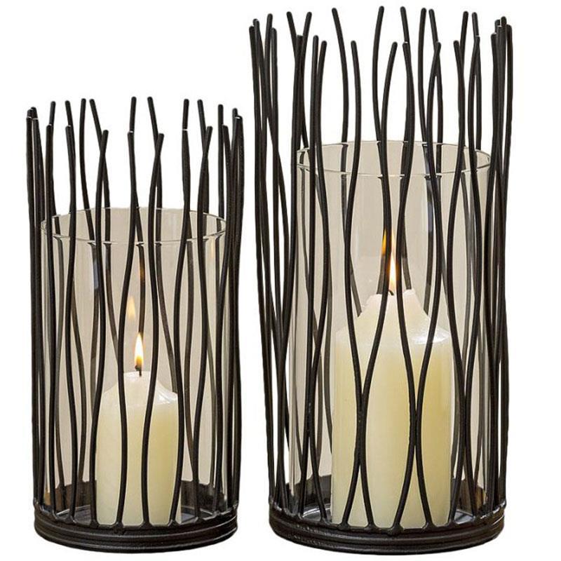 Set 2 suporturi de lumanari, Lario, 30 cm, Stickla, BOLTZE - eMAG.ro