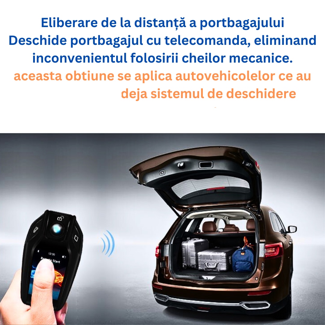 Sistem alarma auto inteligent, 4G GSM, GPS, destinat Toyota si Kia si ...
