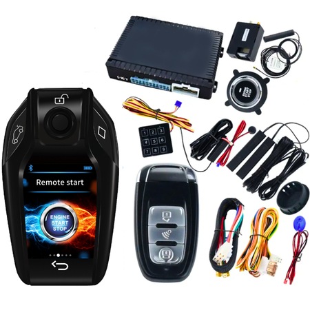 Sistem alarma auto inteligent, 4G GSM, GPS, destinat Toyota si Kia si ...