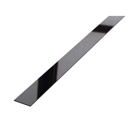 Platbanda inox negru lucios 270x3x0,06 cm - eMAG.ro