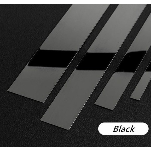 Platbanda inox negru lucios 270x3x0,06 cm - eMAG.ro