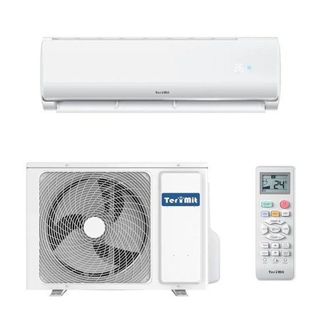 Aparat de aer conditionat tip split de perete Termit Whisper TUI25EL+TUE25EL, Inverter 9000 BTU ...