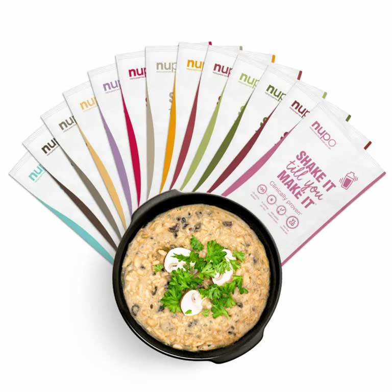 Risotto cu ciuperci, Vegan, Nupo, 12 portii, dieta foarte scazuta in ...