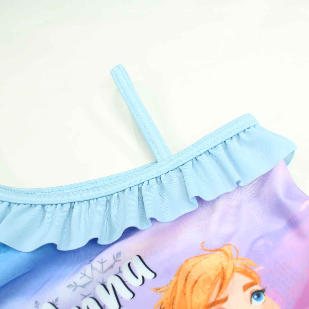 Costum de baie fetite, Elsa&Anna Frozen, Disney, Albastru, 3-4 Ani ...