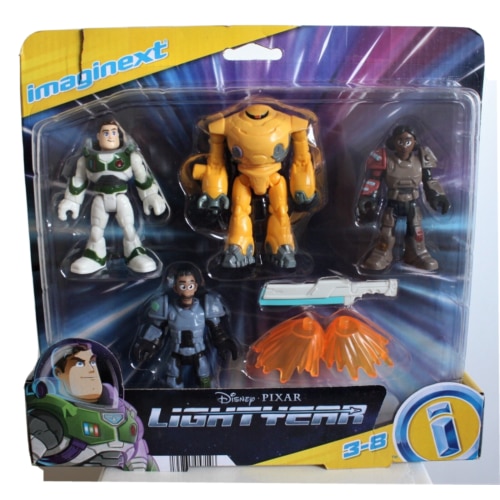 Комплект от 4 фигурки Buzz Lightyear Zap Patrol - Fisher Price 10см ...