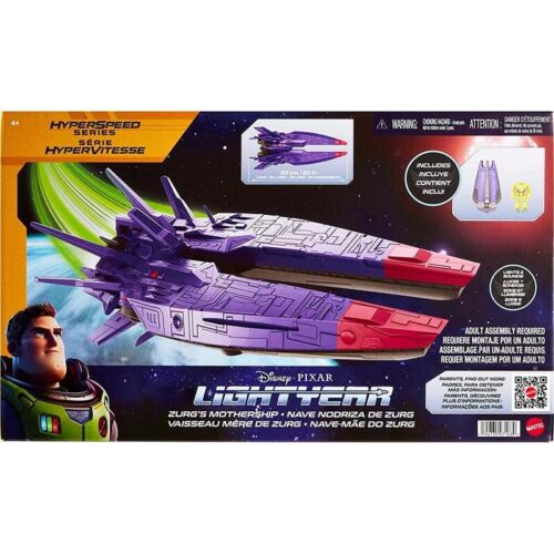 Set figurine Buzz Lightyear Hyperspeed Zurg, capsule, Mattel, sunet ...