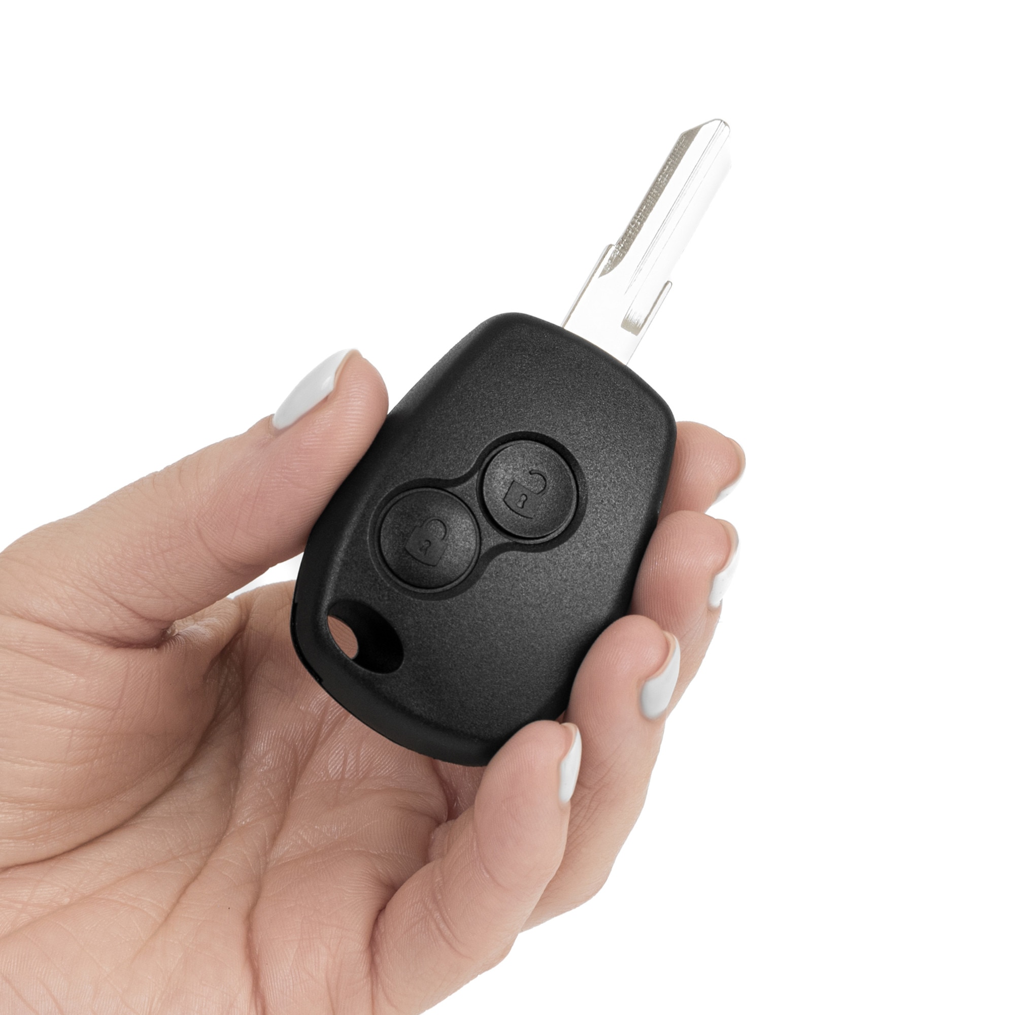 Carcasa Cheie Auto cu 2 Butoane Compatibil Renault Duster Dokker Lodgy ...