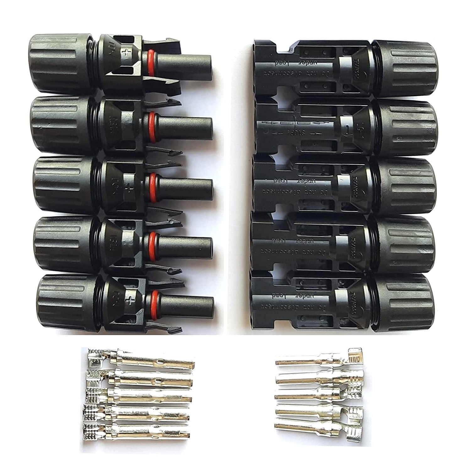 Set 5 mufe MC4 mama-tata pentru cablu fotovoltaic 4-6mm - eMAG.ro