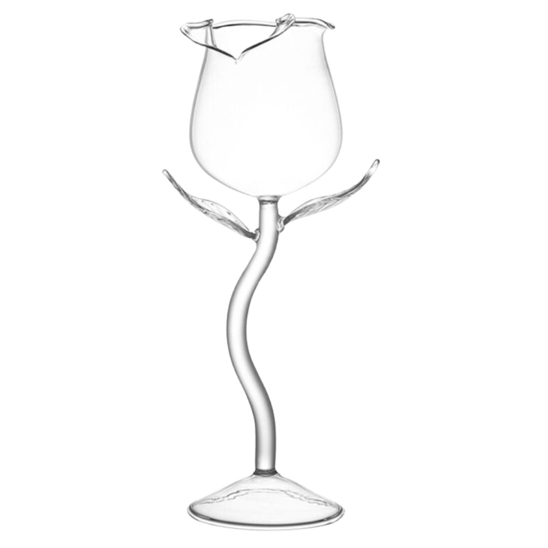 Pahar de vin rose, Epic Concept art deco & more®, in forma de trandafir ...