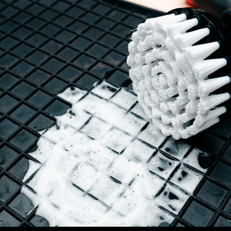 Set 3 perii rotative moi, pentru spalat mocheta si tapiteria auto, cu ...