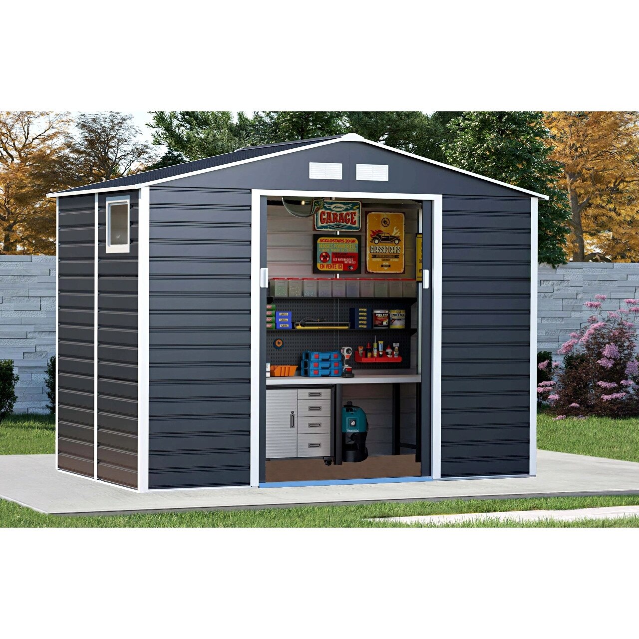 Case De Gradina, Hardmaister, Jasper, 277X195, Cold Grey - eMAG.ro