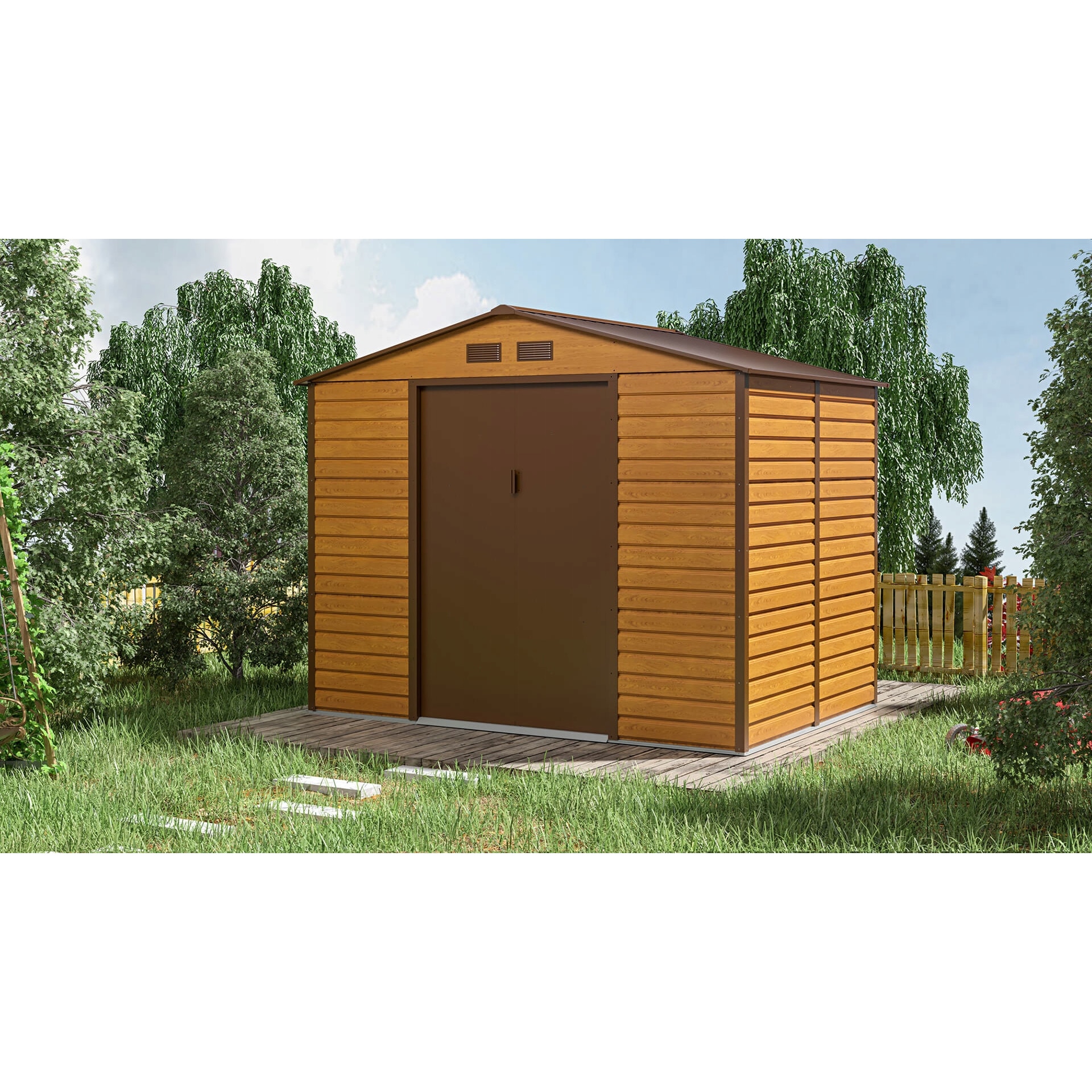 Case De Gradina, Hardmaister, Jasper, 9x6, Oak Brown - eMAG.ro