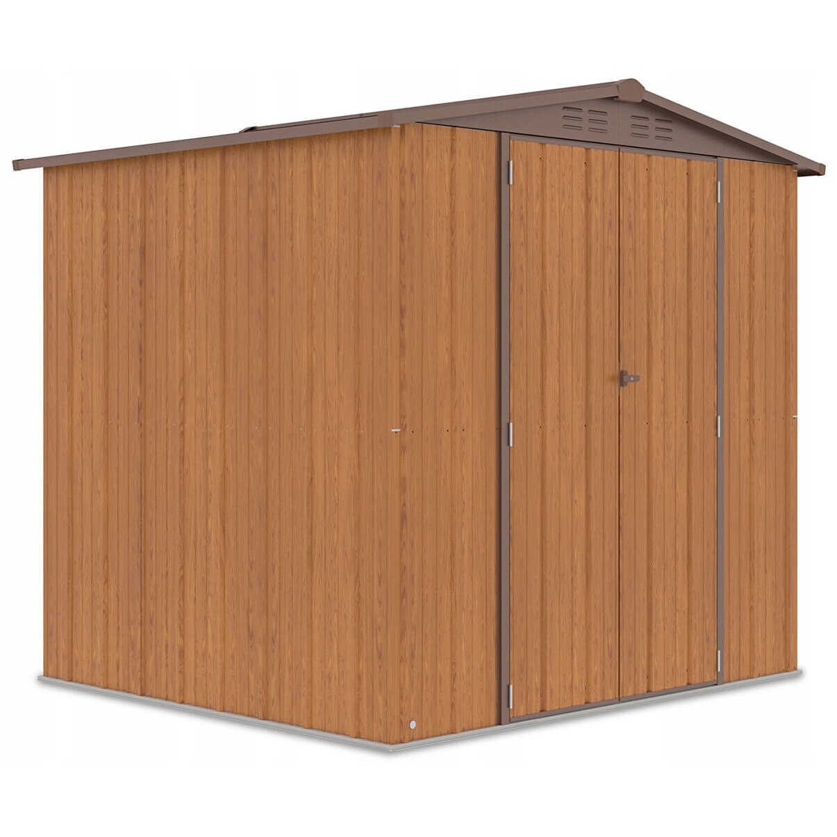 Case De Gradina, Hardmaister, Oregon, 228x202x213, Oak Brown - eMAG.ro