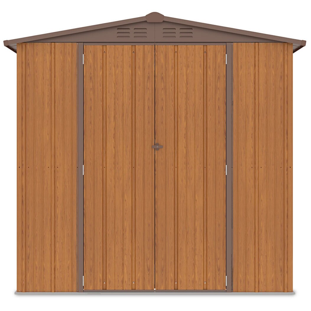 Case De Gradina, Hardmaister, Oregon, 228x202x213, Oak Brown - eMAG.ro