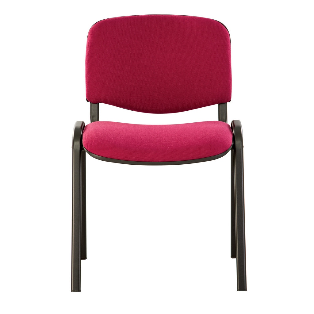 Scaun vizitator FELICIA Black, Bordo stofa cagliari - eMAG.ro