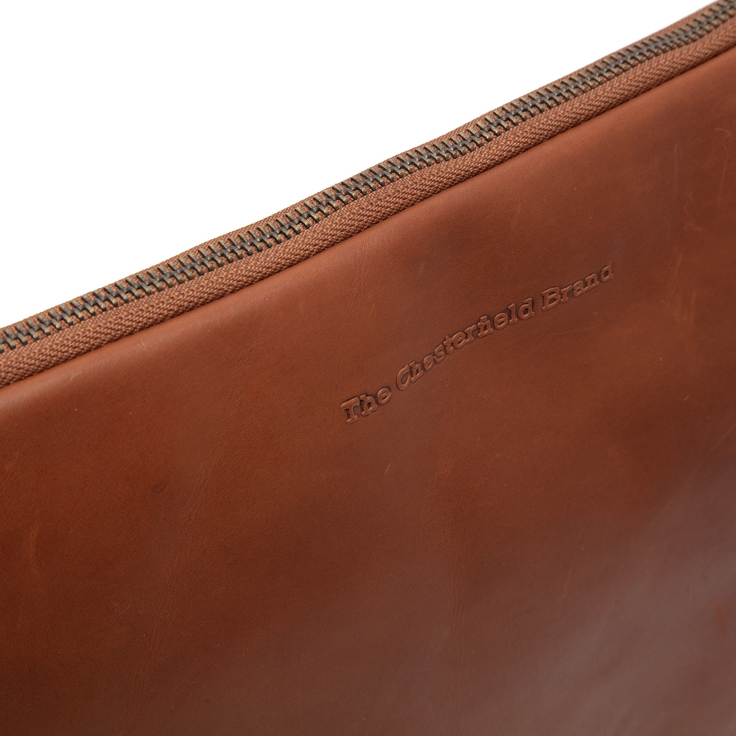 Mapa The Chesterfield Brand pentru acte si laptop 14 inch, din piele ...