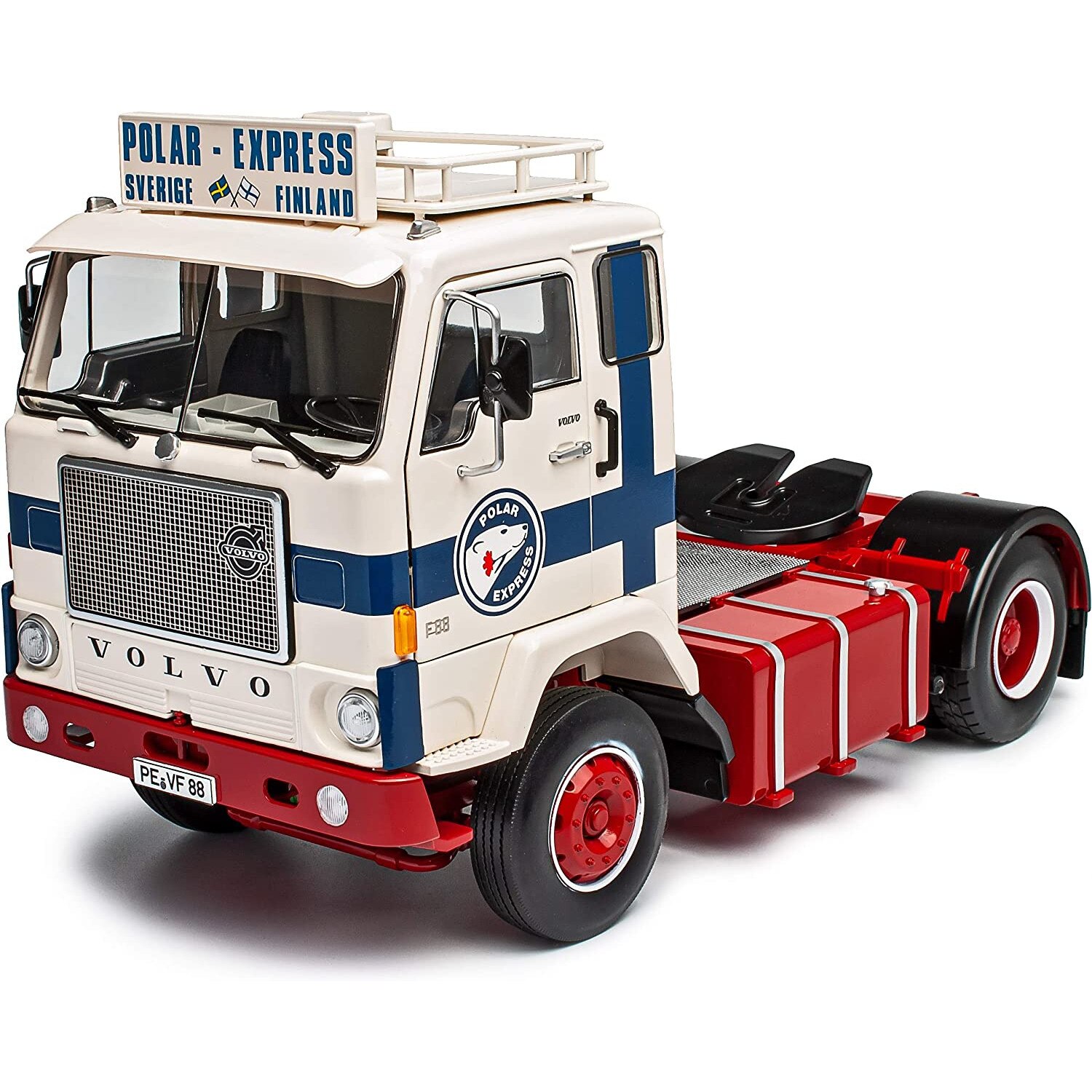 Macheta Volvo F88 Polar Express 1965 - 1/18 Road Kings - eMAG.ro