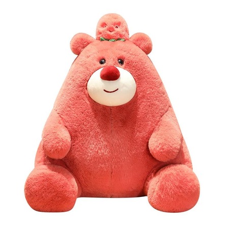 Jucarie Plus Ursulet Roz RUBY 30cm - eMAG.ro