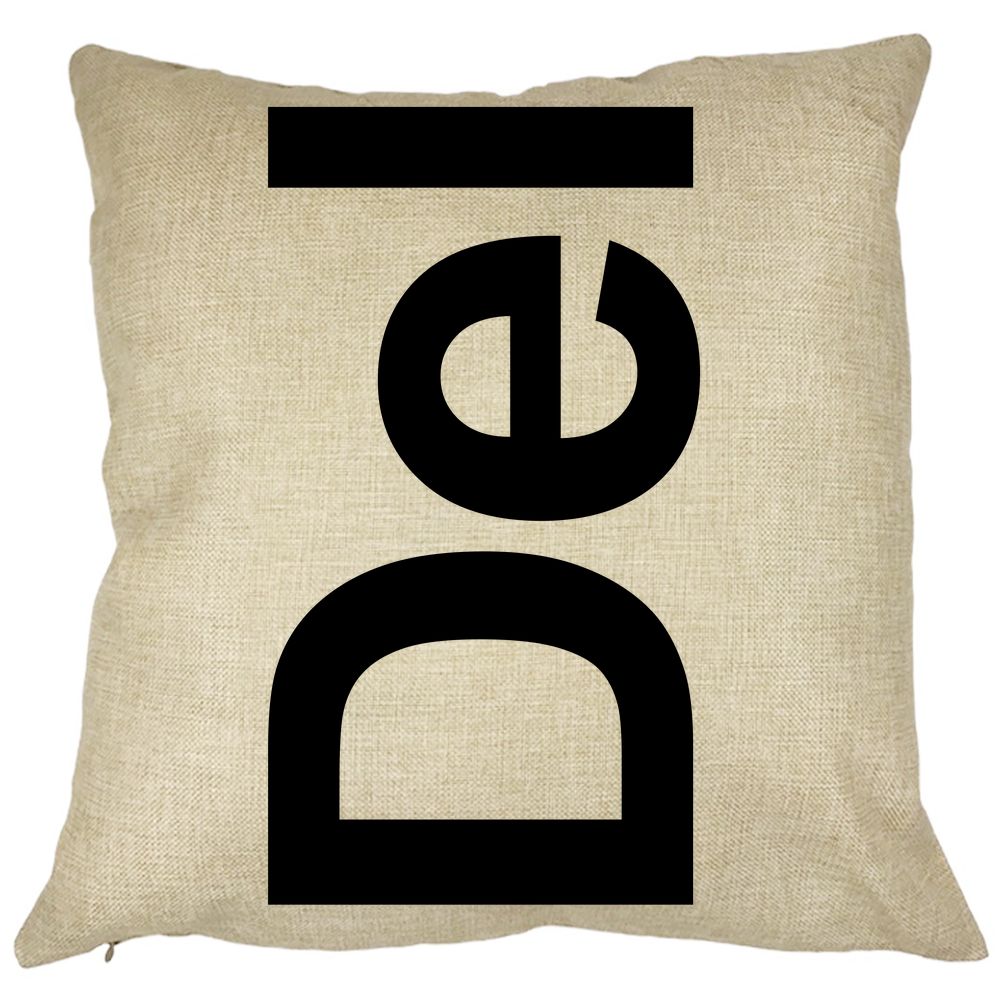 Декоративна възглавница Del Square, 40x40 см, Сваляща се калъфка ...