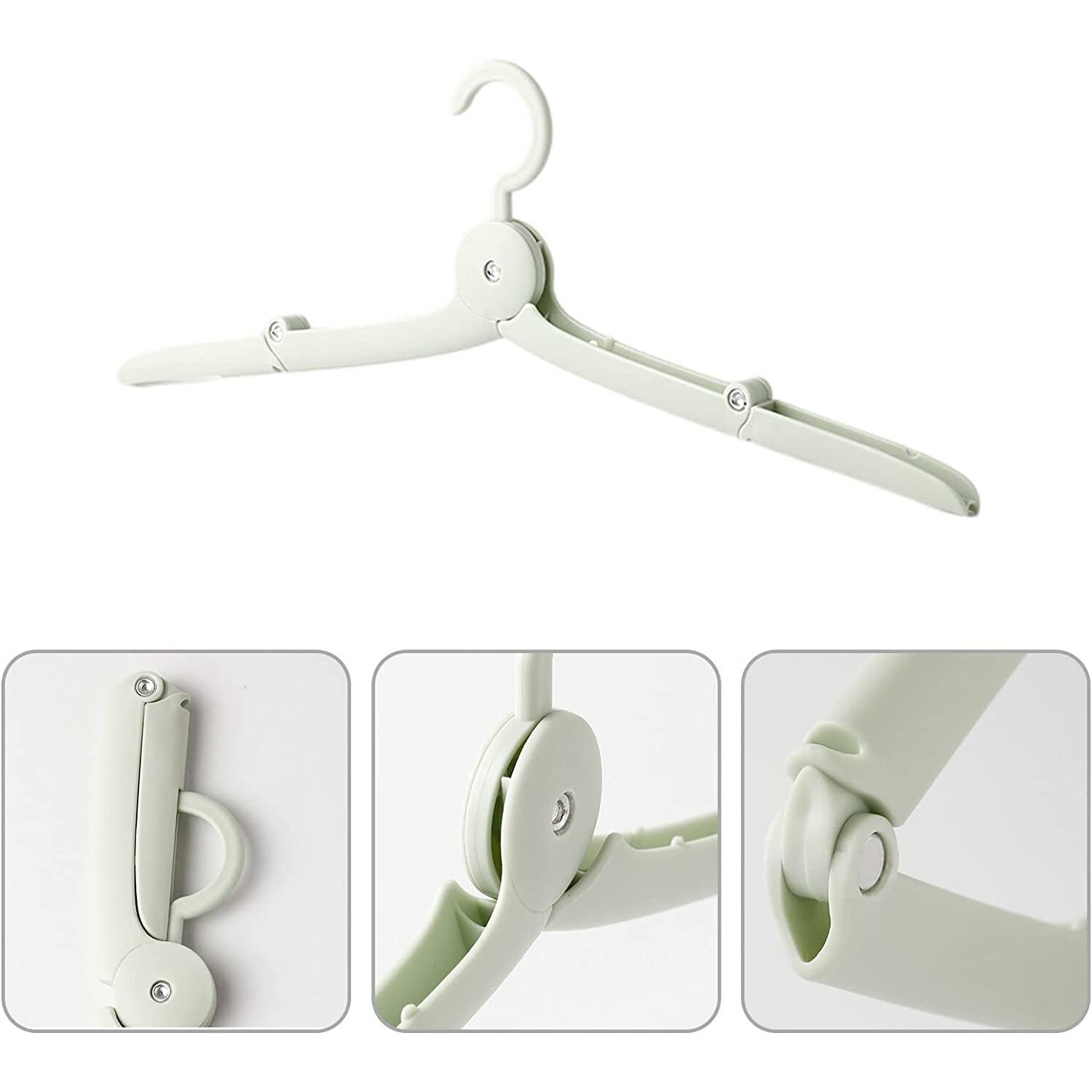 Set 3 umerase portabile pliabile, Plastic, Multicolor - eMAG.ro