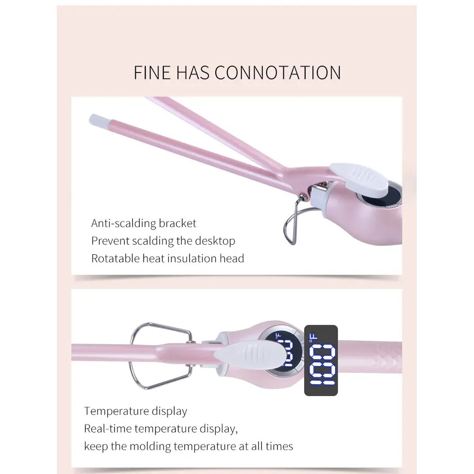 Ondulator ceramic, pentru bucle, diametru 9mm, temperatura 190 de grade ...