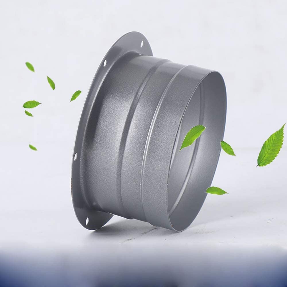 Adaptor flansa pentru teava de aerisire, Inox, 100 mm, Argintiu - eMAG.ro